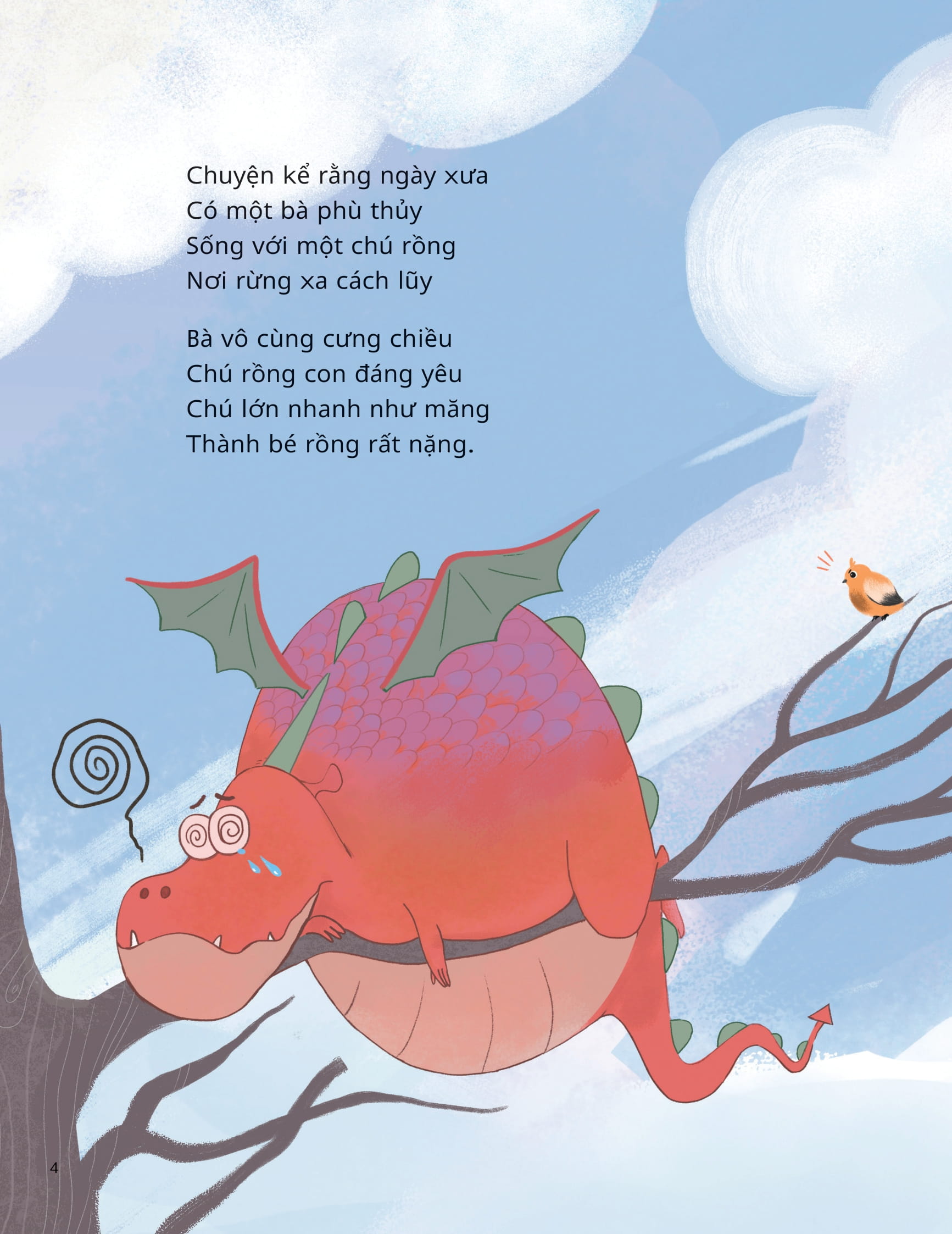 Sách Vun Đắp Tâm Hồn - Rồng Nhỏ Và Phù Thủy - Little Dragon And The ...