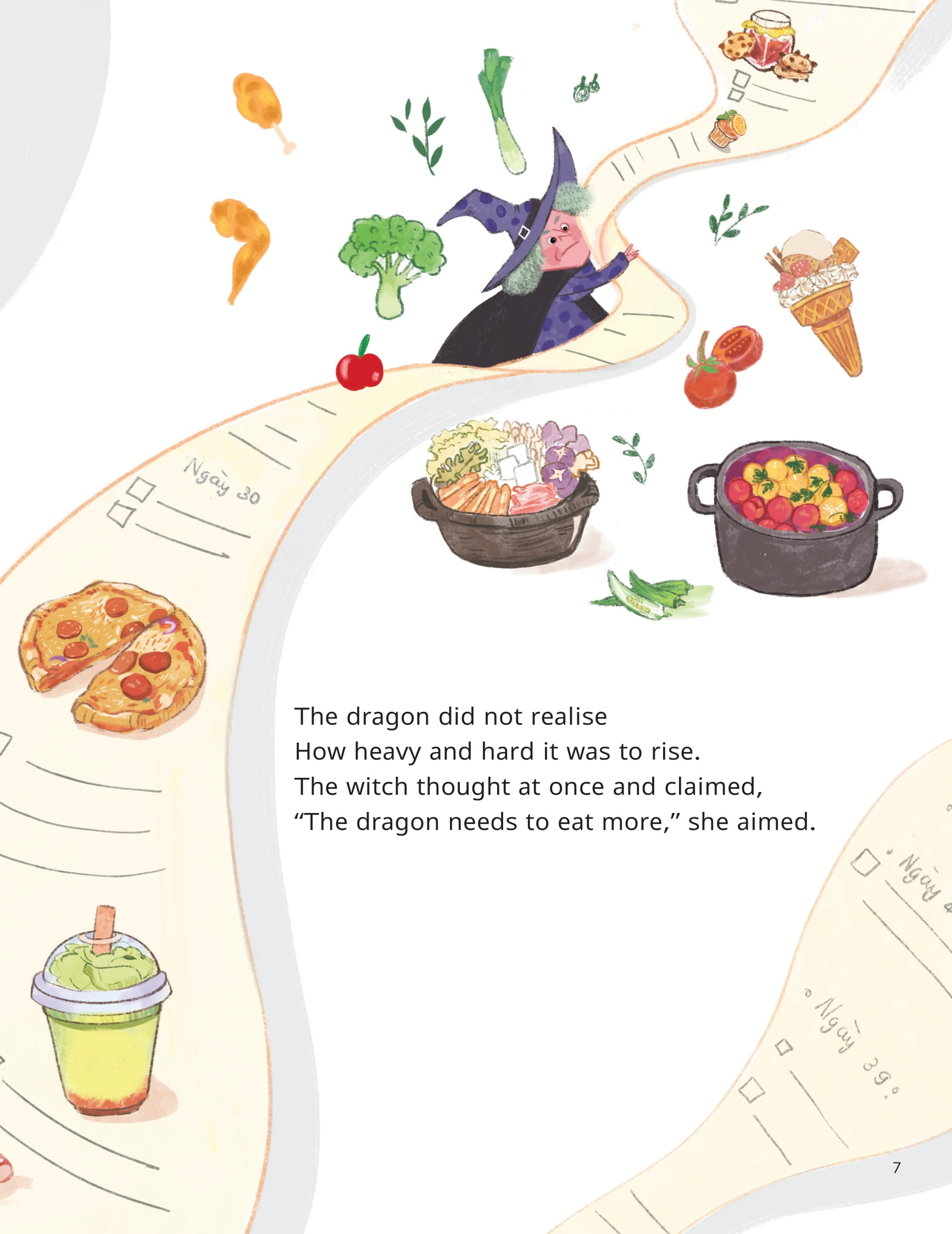 Sách Vun Đắp Tâm Hồn - Rồng Nhỏ Và Phù Thủy - Little Dragon And The ...