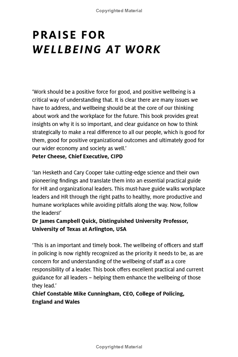 Wellbeing At Work: How To Design, Implement And Evaluate An Effective ...