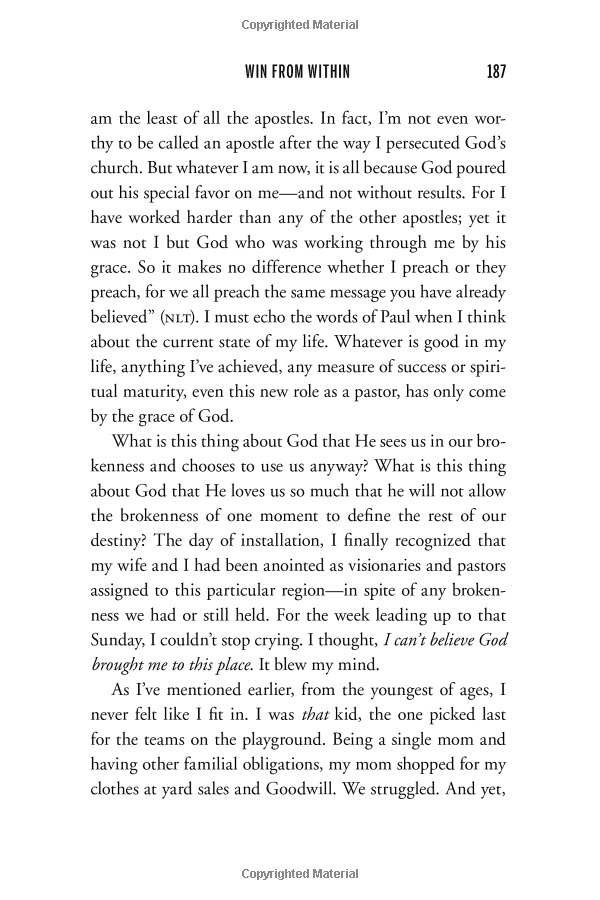 Win From Within: Finding Yourself By Facing Yourself