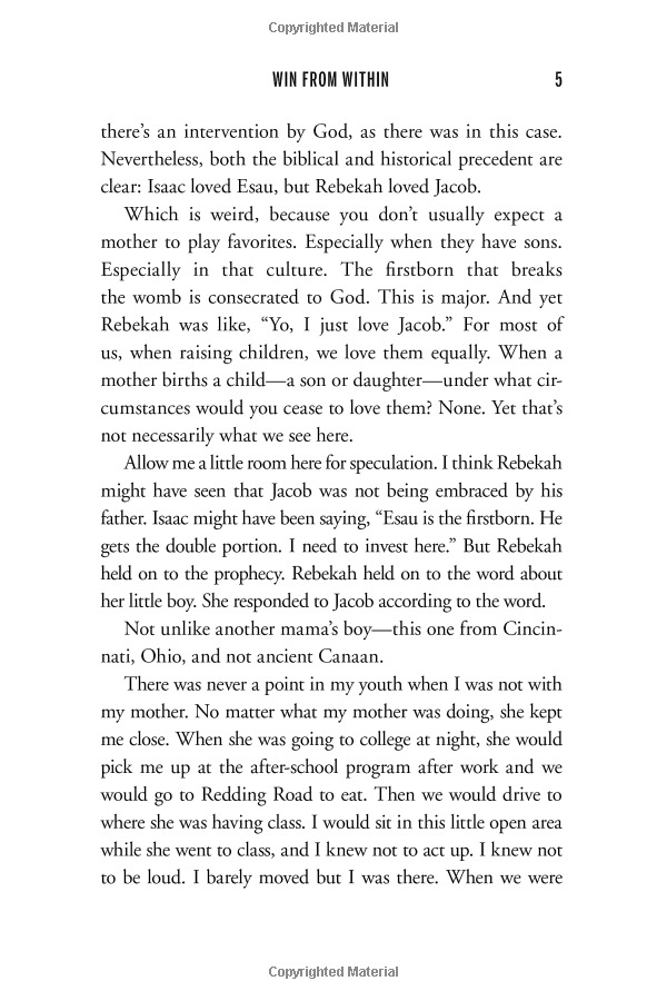 Win From Within: Finding Yourself By Facing Yourself