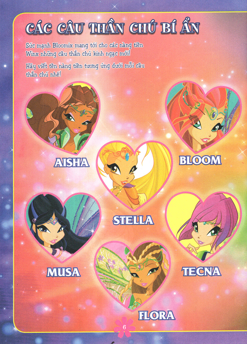 Sách Winx Club - Câu Lạc Bộ Các Tiên Nữ Sành Điệu - Các Câu Thần Chú Bí ...