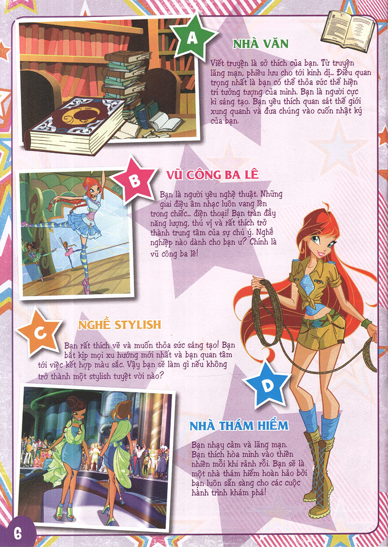 Sách Winx Club - Câu Lạc Bộ Các Tiên Nữ Sành Điệu - Nghề Nghiệp Yêu ...
