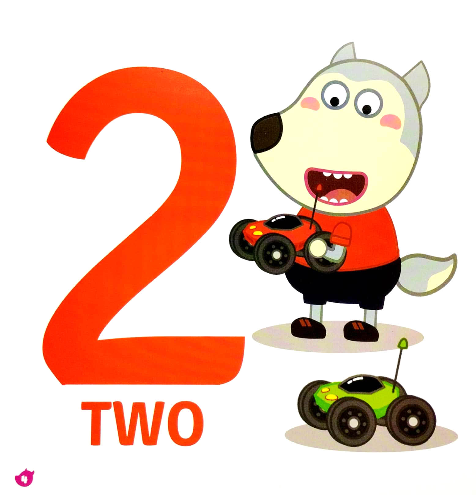 Sách Wolfoo Book - Học Đếm Số Cùng Wolfoo - FAHASA.COM