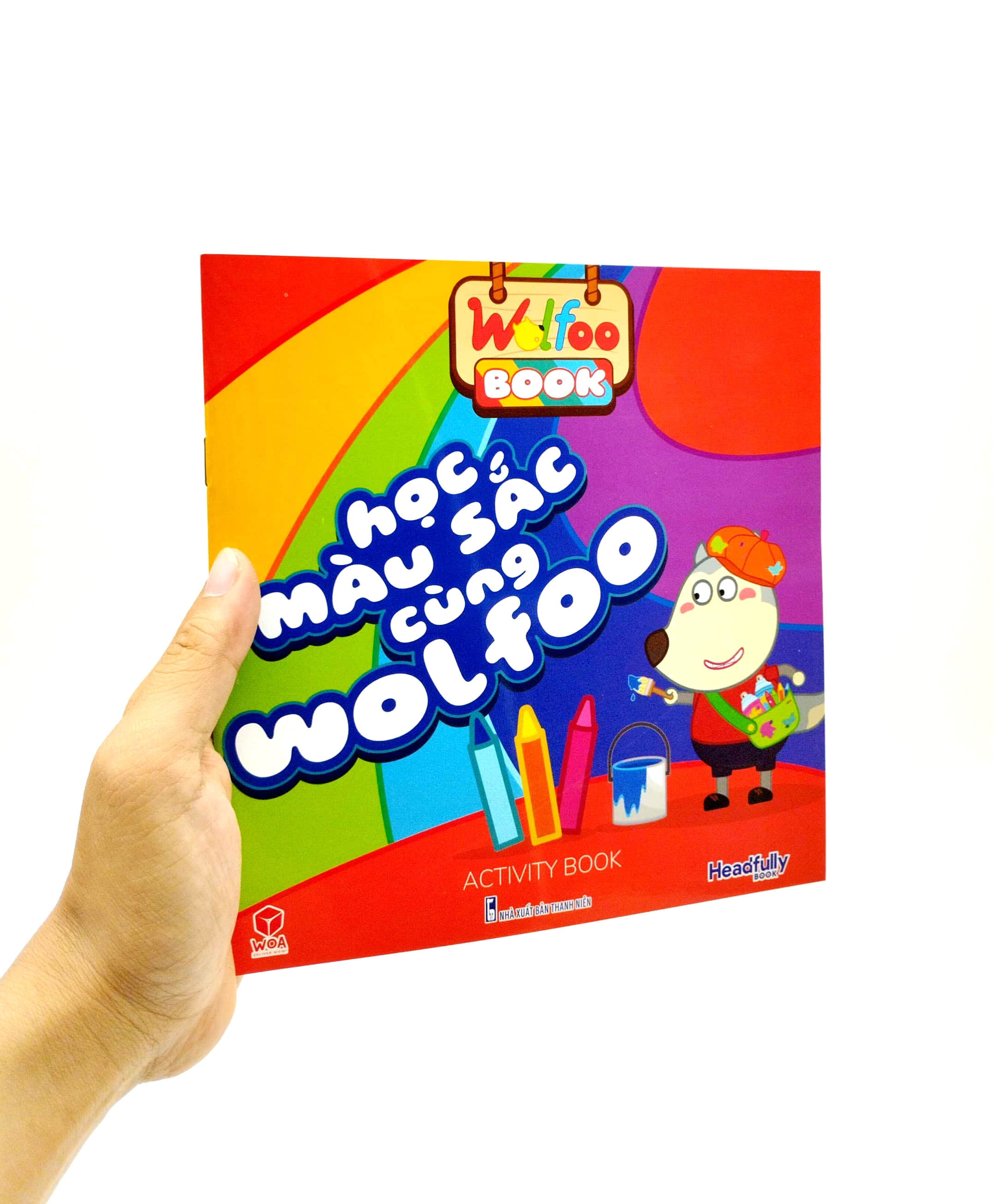 Sách Wolfoo Book - Học Màu Sắc Cùng Wolfoo - FAHASA.COM
