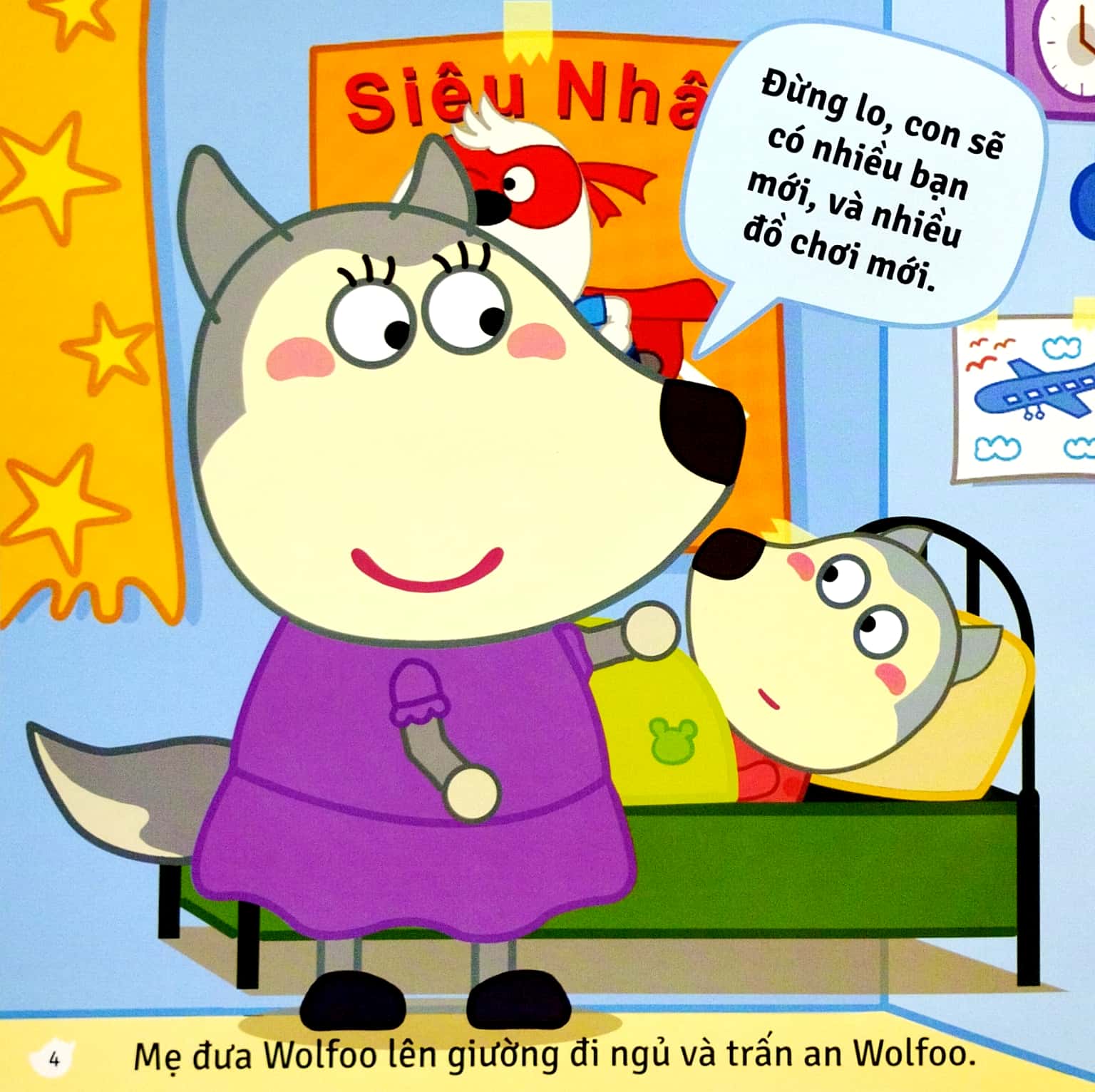 Sách Wolfoo Book - Ngày Đầu Tiên Đi Học - FAHASA.COM