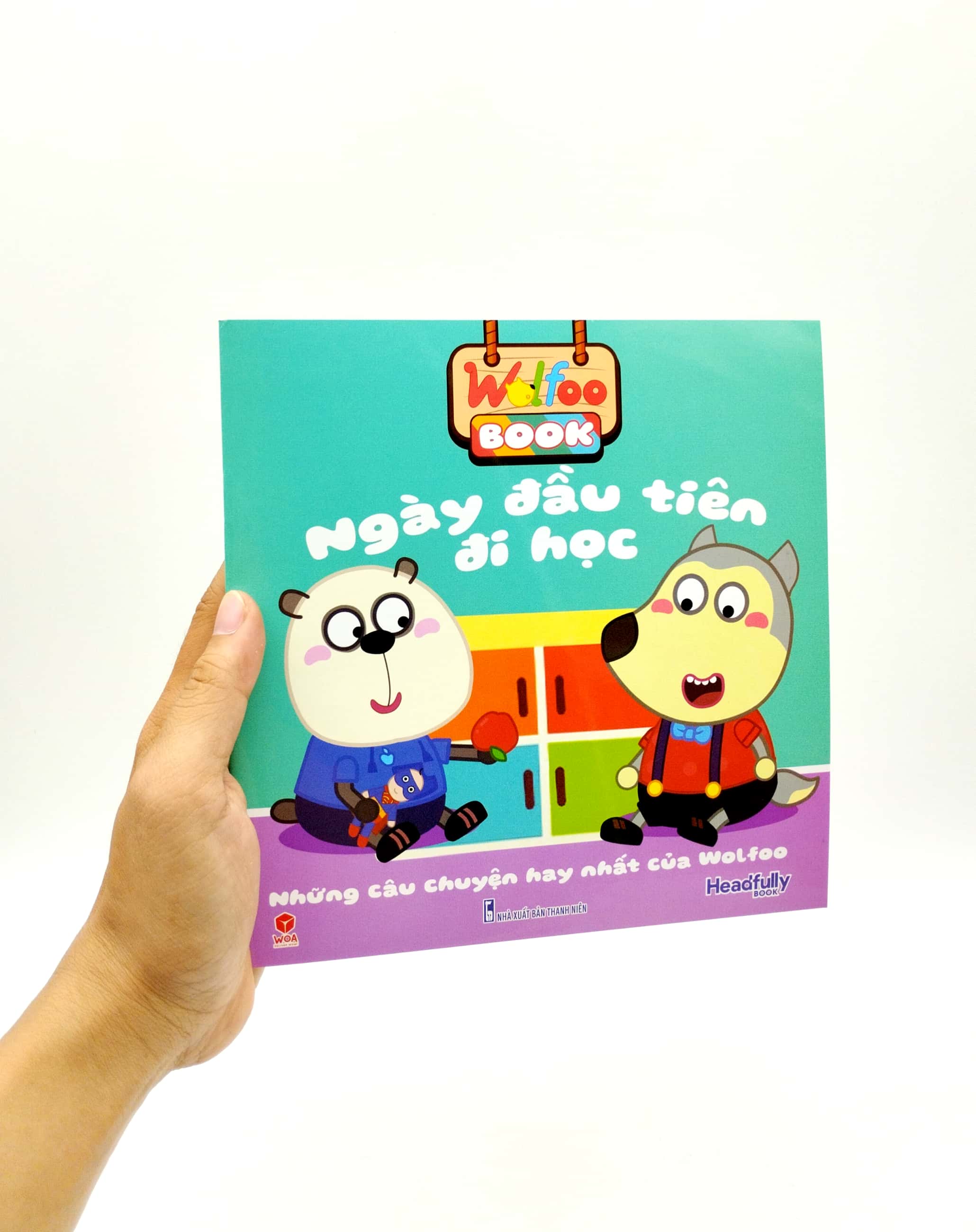 Sách Wolfoo Book - Ngày Đầu Tiên Đi Học - FAHASA.COM