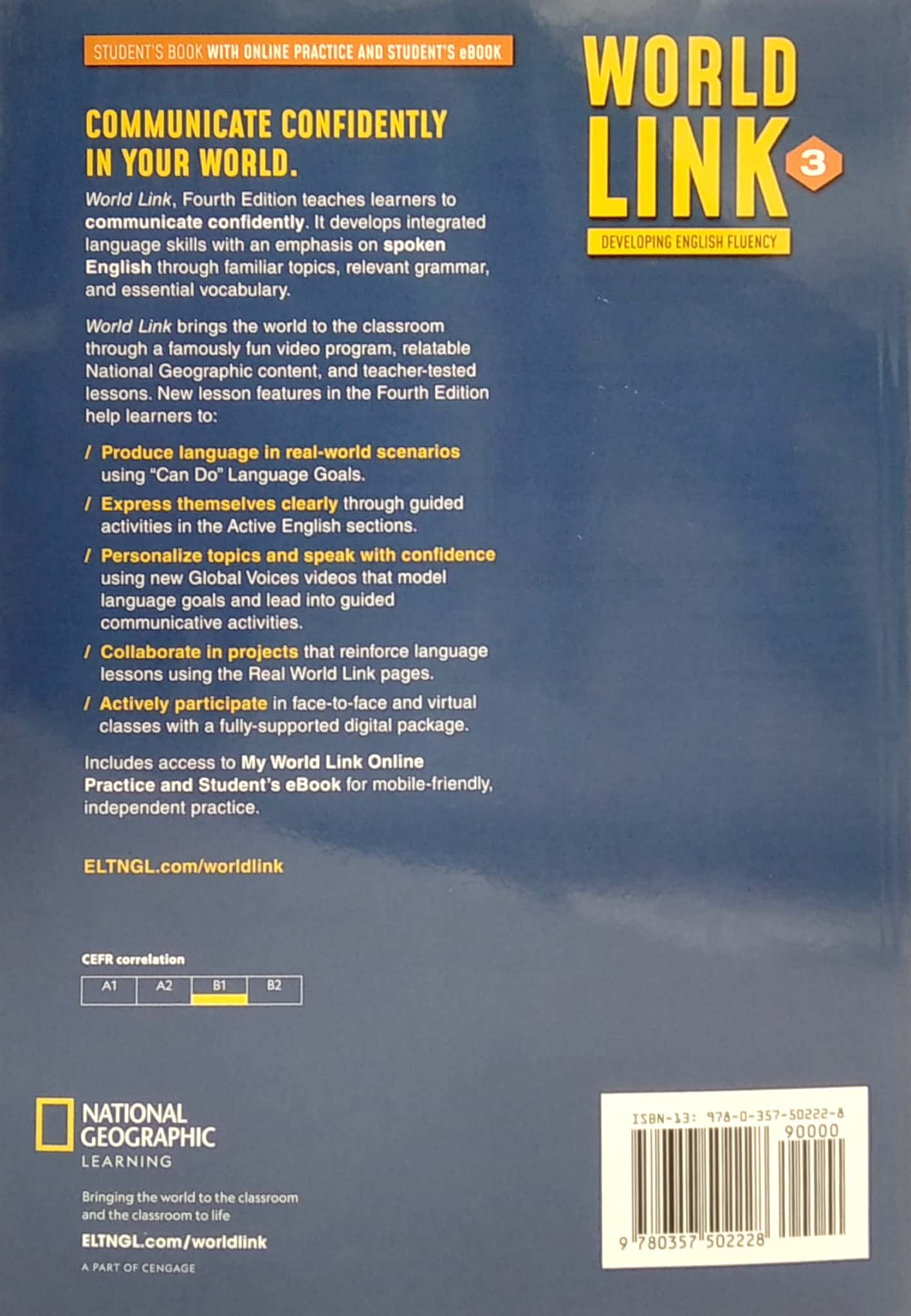 World Link 3 With My World Link Online Practice And Student's eBook ...