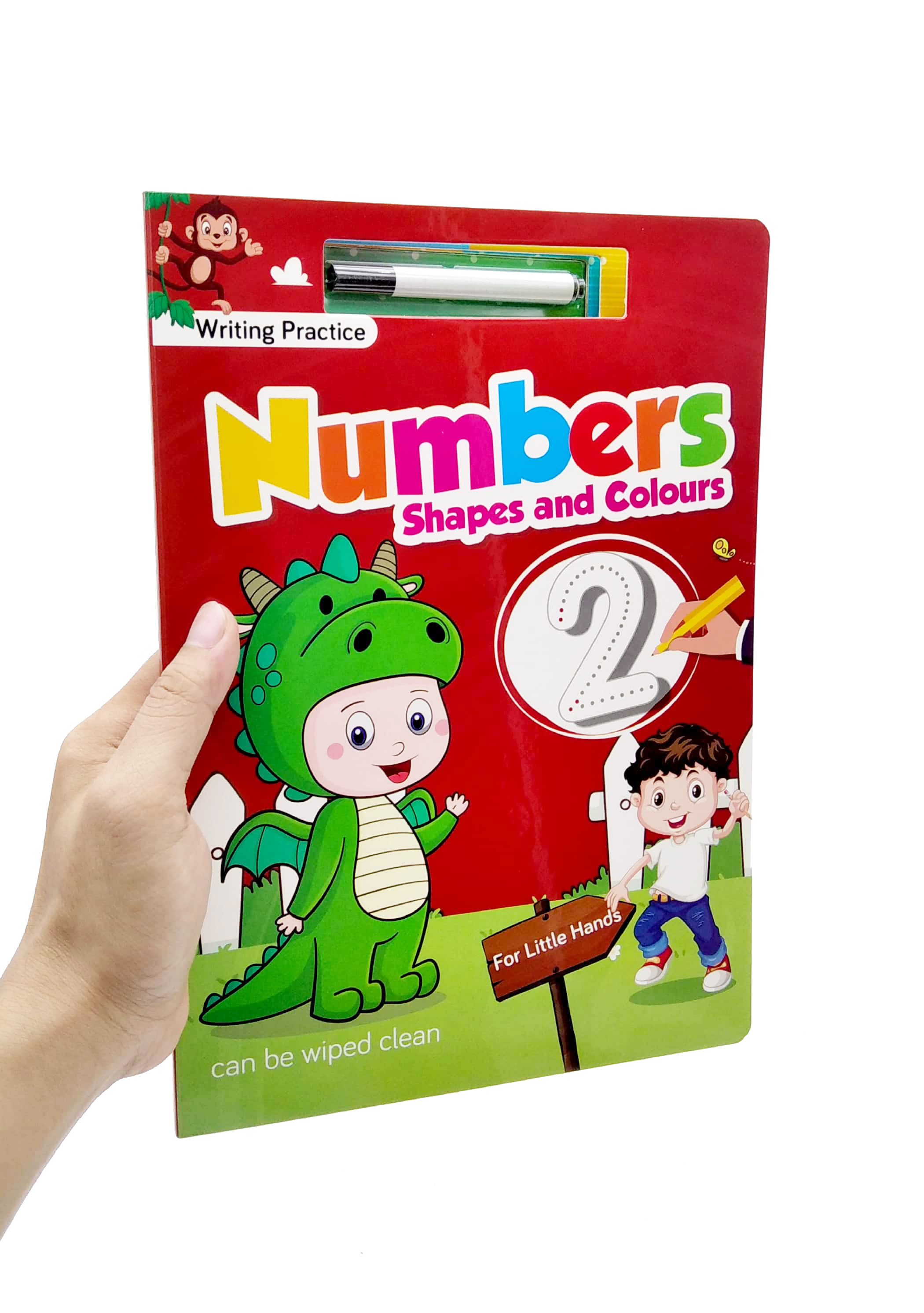 Writing Practice: Numbers, Shapes And Colours - FAHASA.COM