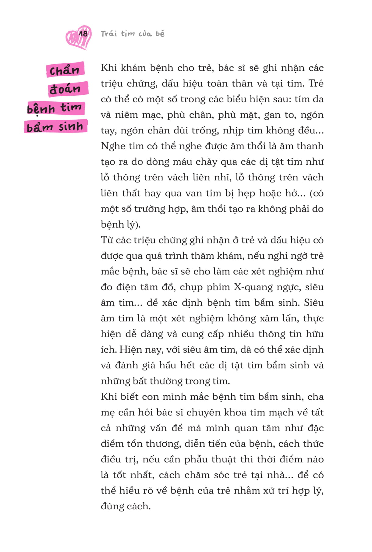 Y Học Sức Khỏe - Trái Tim Của Bé PDF - YDS.EDU.VN
