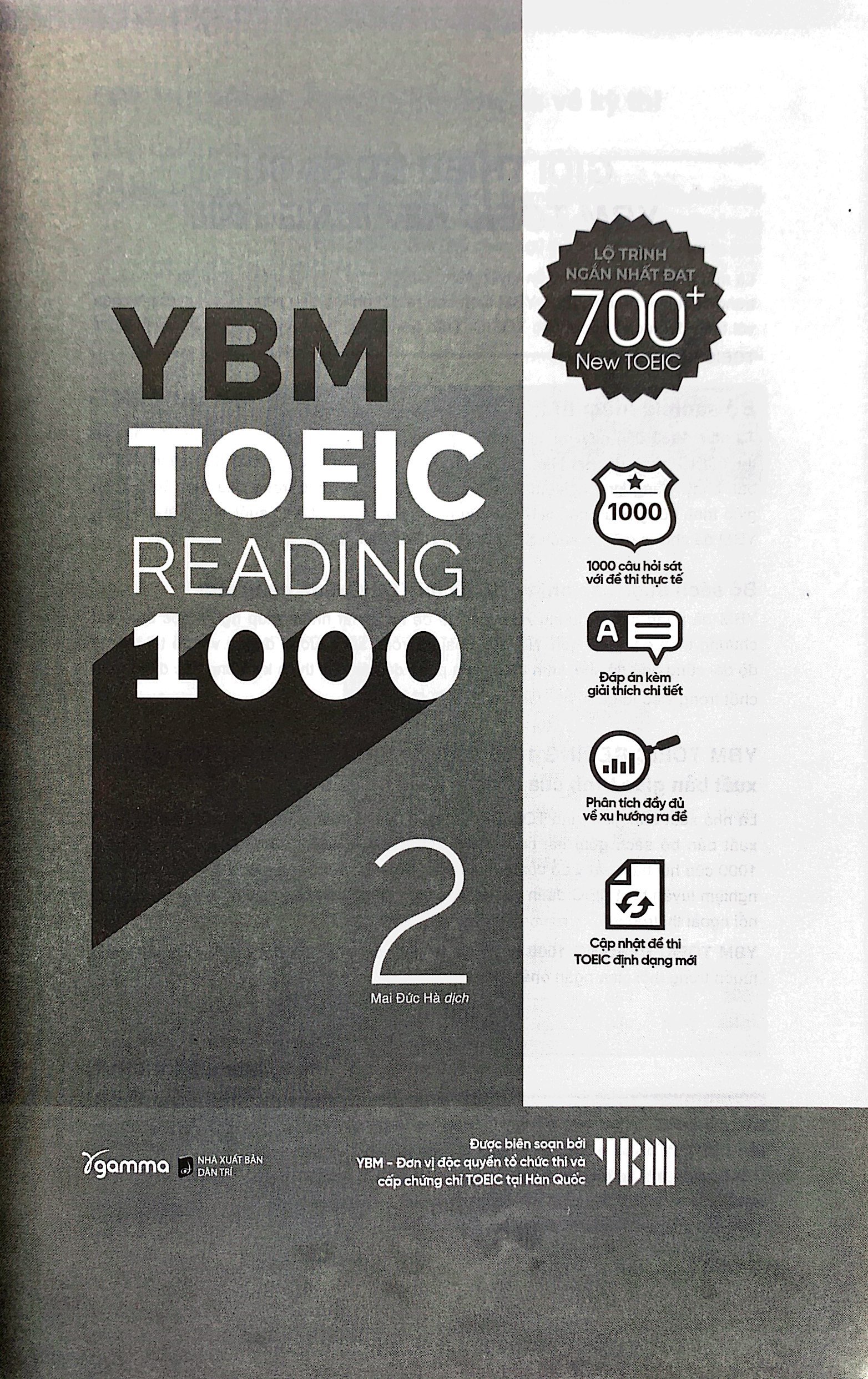 YBM Toeic Reading 1000 - Vol 2 PDF - Tờ Khai Y Tế