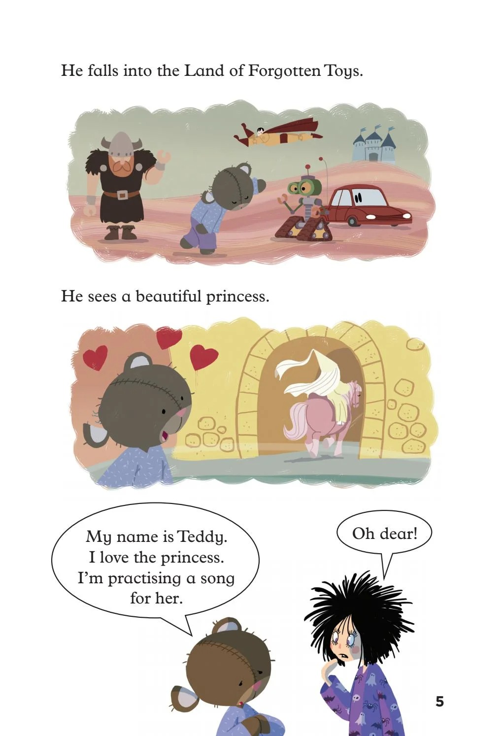 Young ELI Readers - Katie, Teddy And The Princess - Stage 1 Below A1 ...