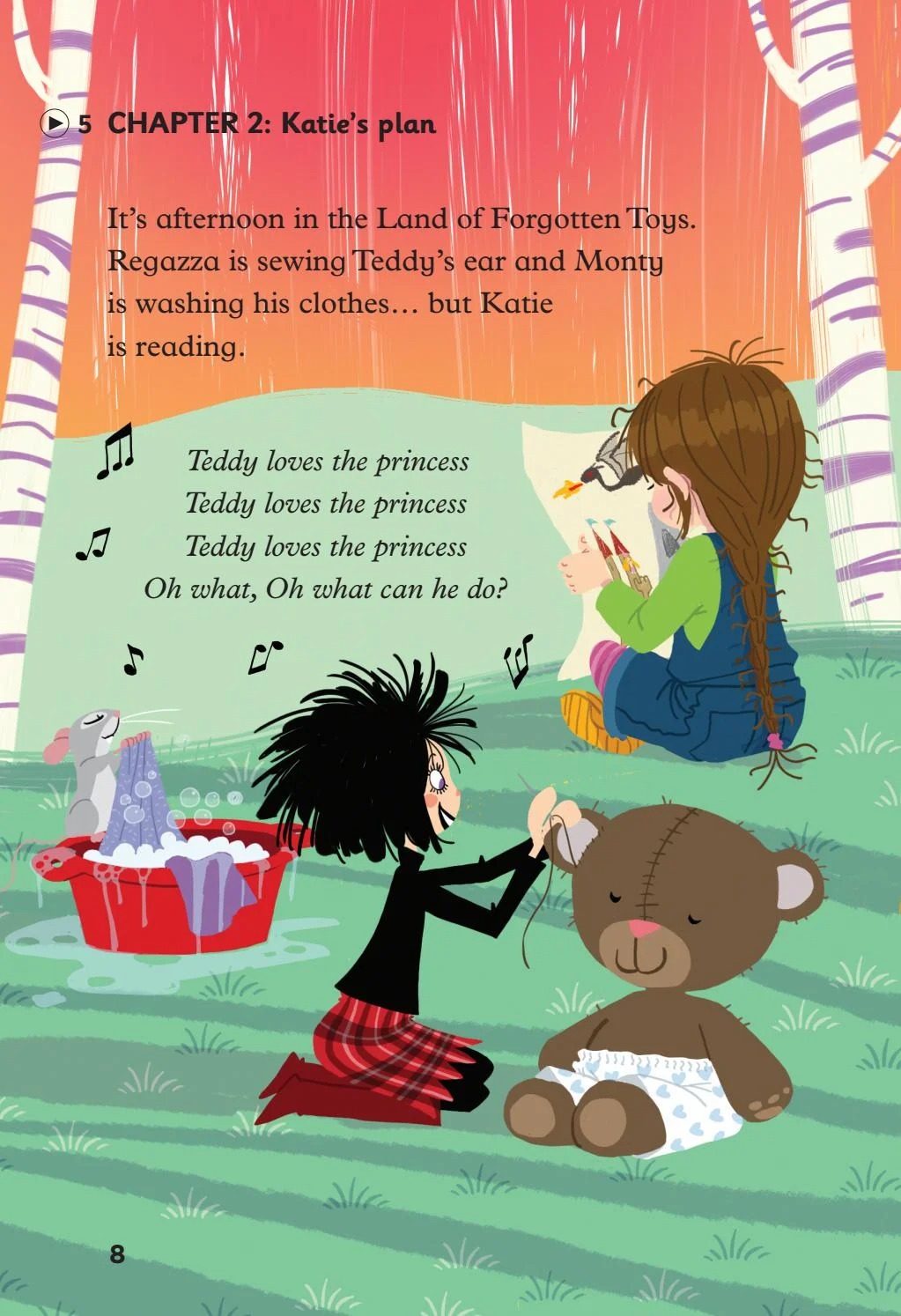 Young ELI Readers - Katie, Teddy And The Princess - Stage 1 Below A1 ...