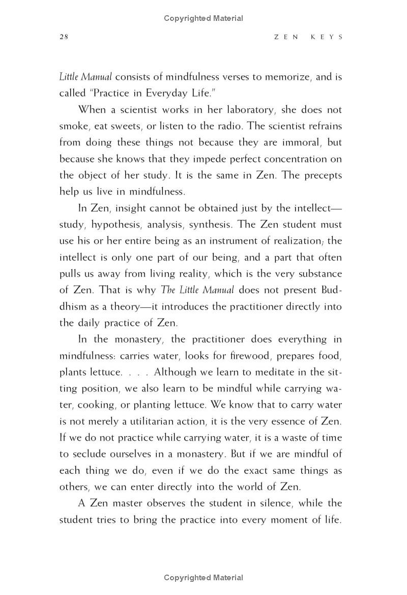 Zen Keys: A Guide To Zen Practice