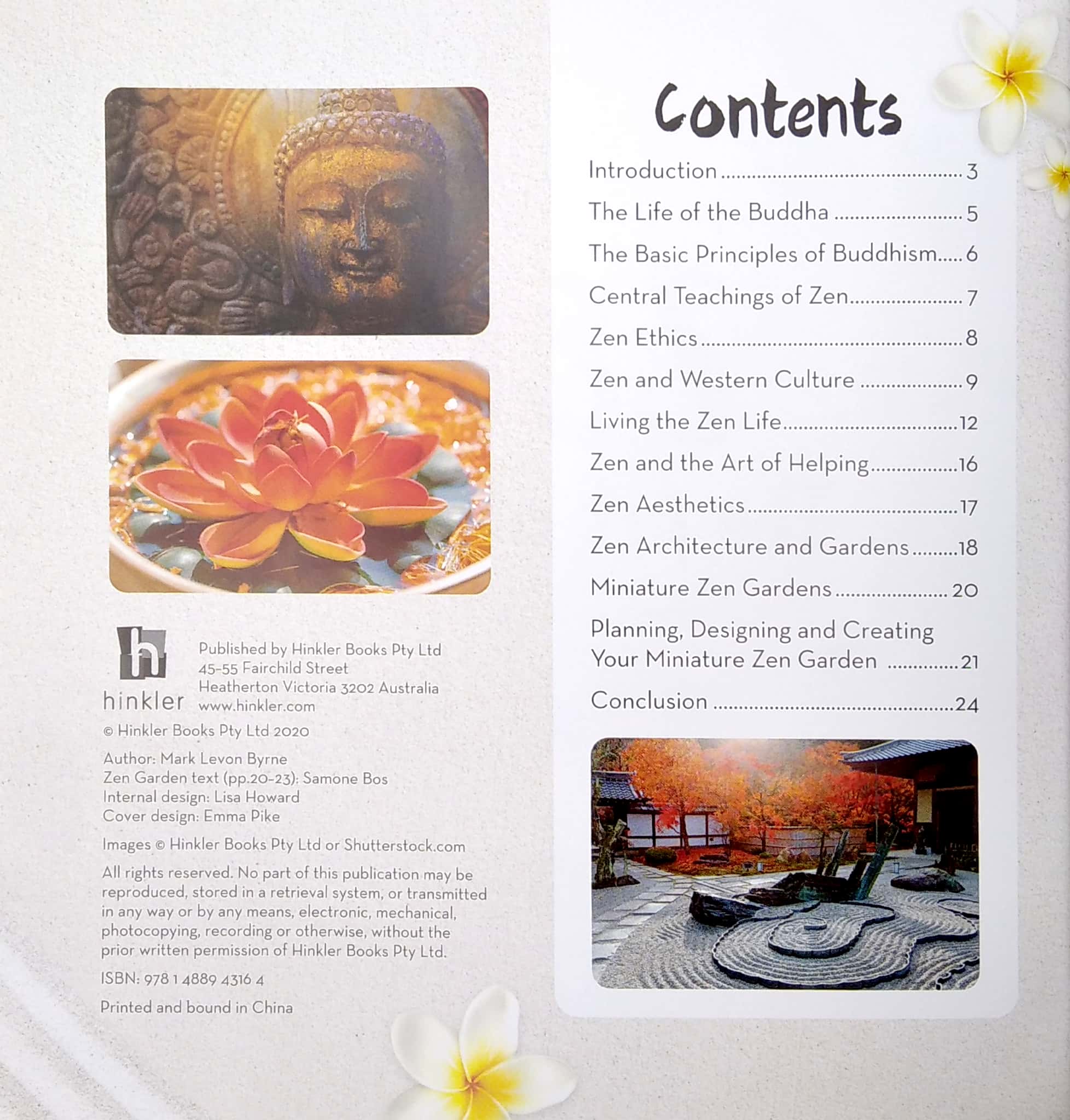 Zen: The Art Of Calm Book And Kit