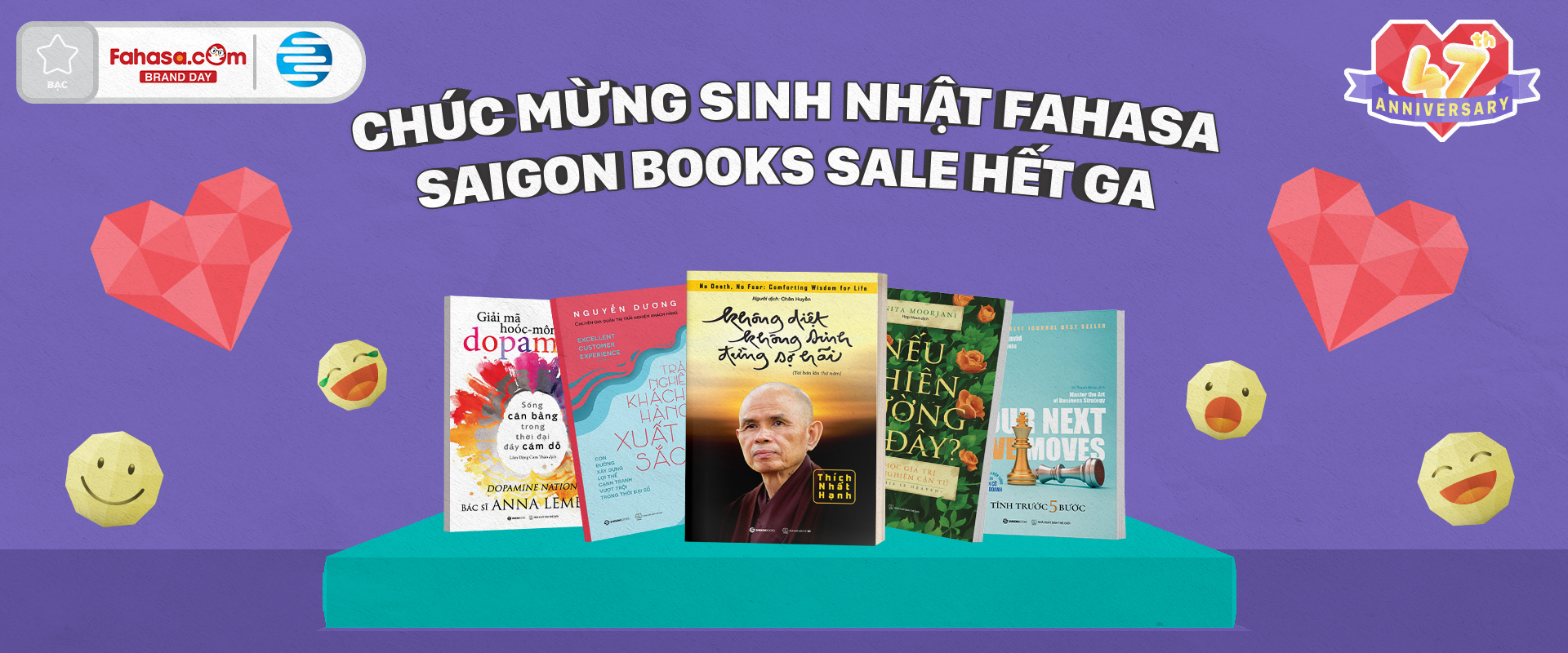 Tổng hợp sản phẩm của Saigon Books giảm tới 50% tại Fahasa.com