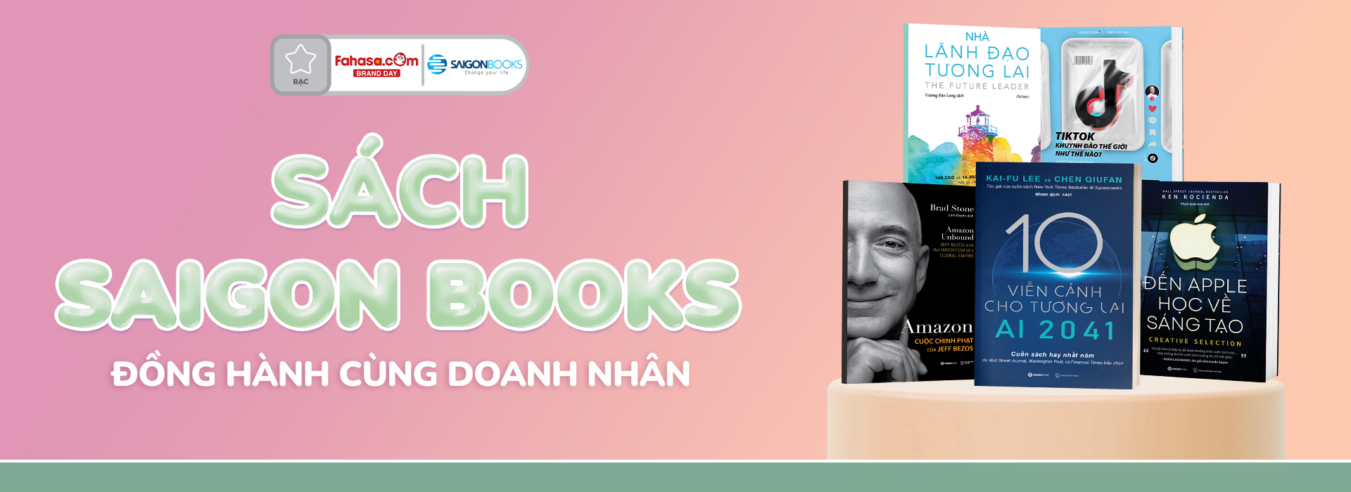 Tổng hợp sản phẩm của Saigon Books giảm tới 50% tại Fahasa.com