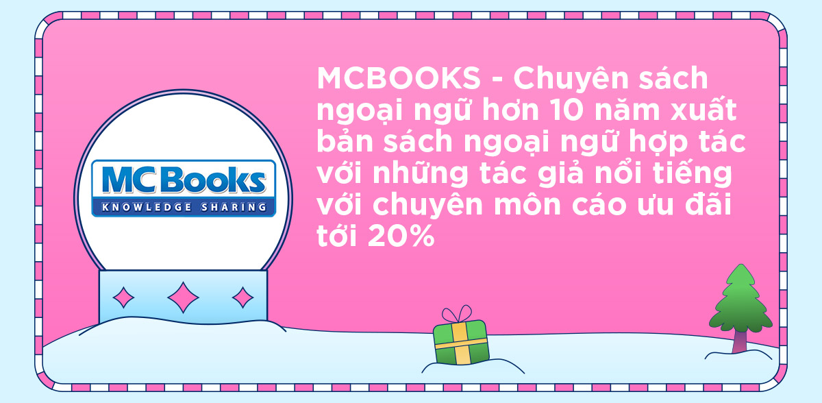 Tổng hợp sản phẩm của MCBooks giảm tới 50% tại Fahasa.com